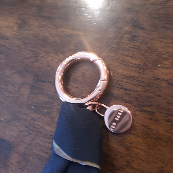 Ted Baker | Accessories | Ted Baker Keyring Keychain Scarf Accessory ...